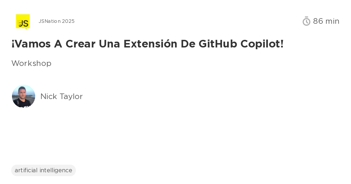 ¡Vamos a Crear una Extensión de GitHub Copilot!