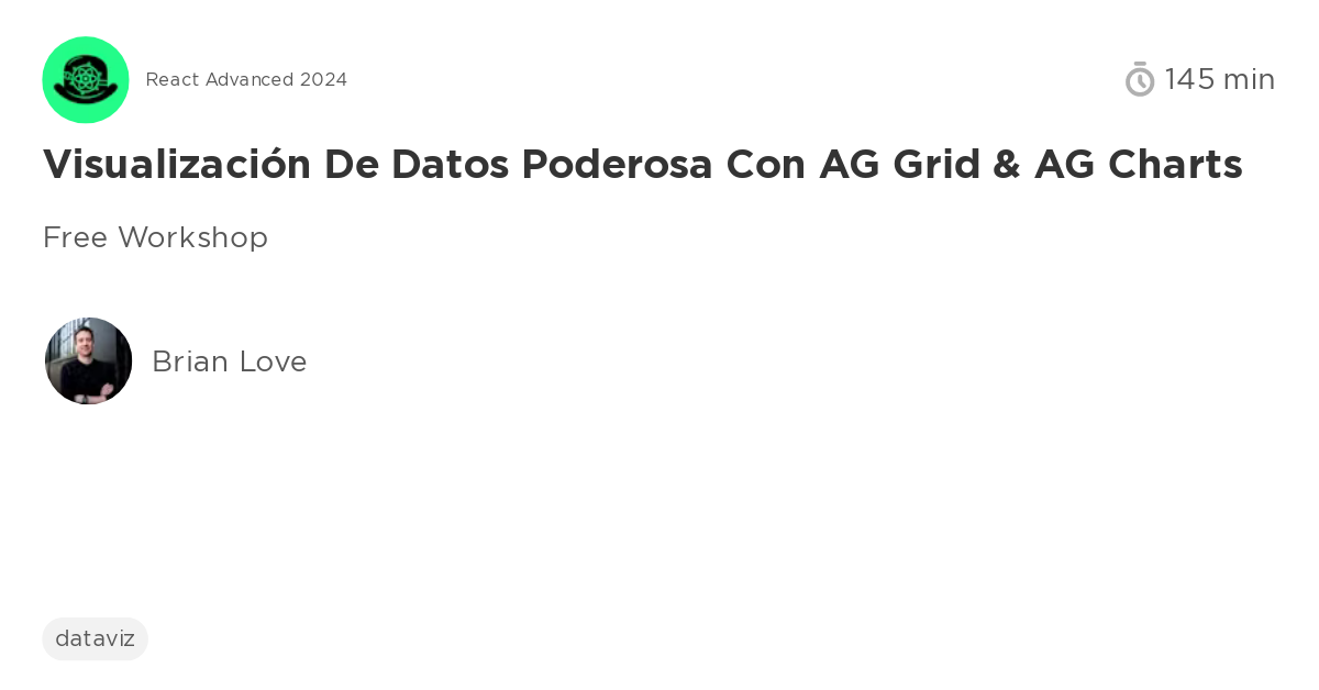 Visualización de Datos Poderosa con AG Grid & AG Charts